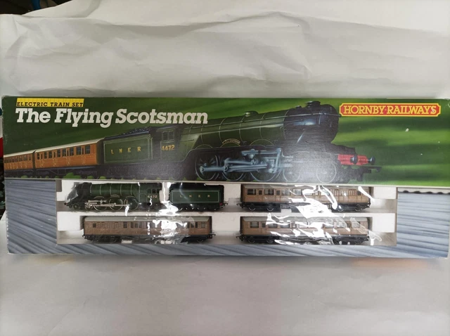 HORNBY R778 'The Flying Scotsman' Train Set (loco and carriages only) £46.01 - PicClick UK
