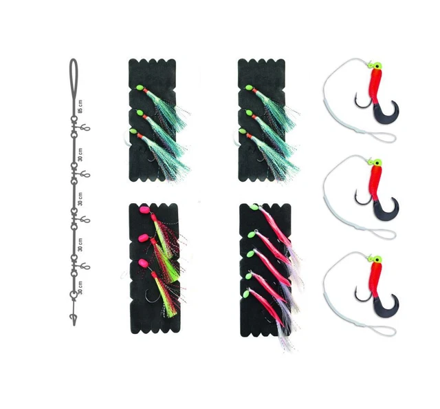 MUSTAD FASTACH SYSTEM Vorfach-Set Dorsch-Vorfächer 6 Piece Vorfach ...