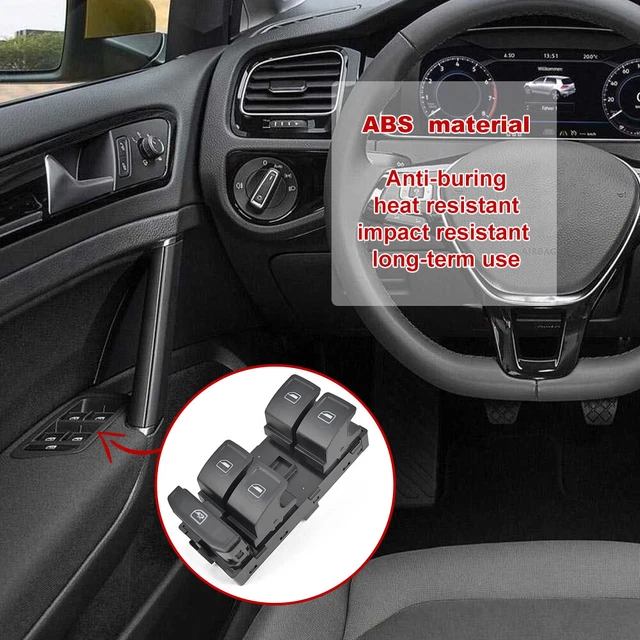 FOR VW GOLF MK7 Passat B8 Seat Leon 5G0959857B Window Master Switch ...