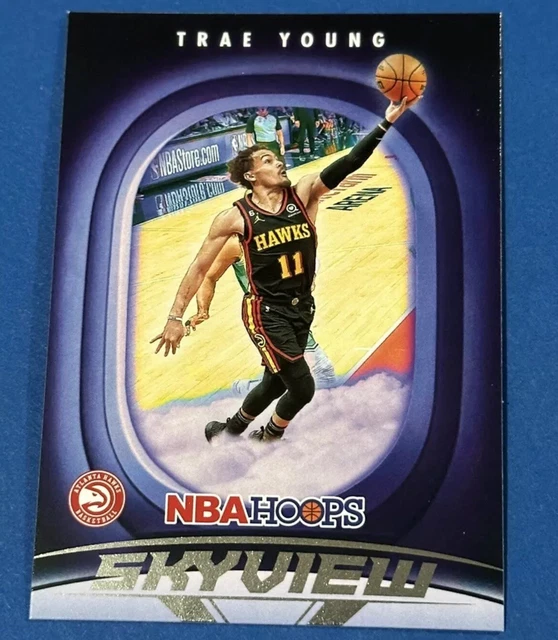 2023-24 PANINI NBA Hoops Skyview #20 Trae Young Atlanta Hawks EUR 1,39 - PicClick FR