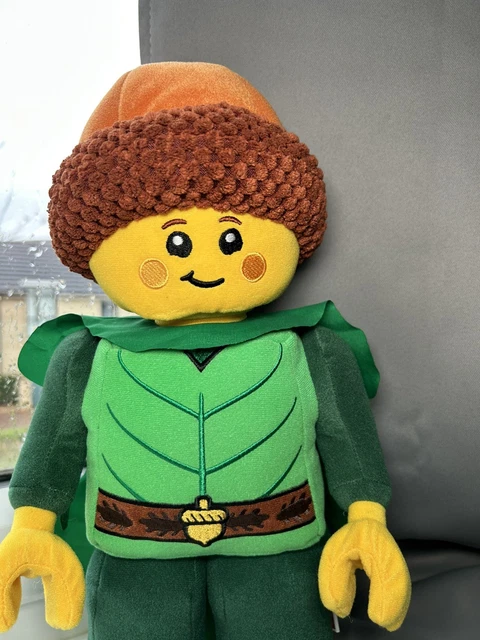 *RARE* LEGO FOREST Elf Minifigure Green Plush Soft Toy Acorn Man £39.99 ...