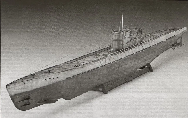 REVELL 1/72 SCALE German U-Boat Type IX C (U 505 Late) Model Kit No ...