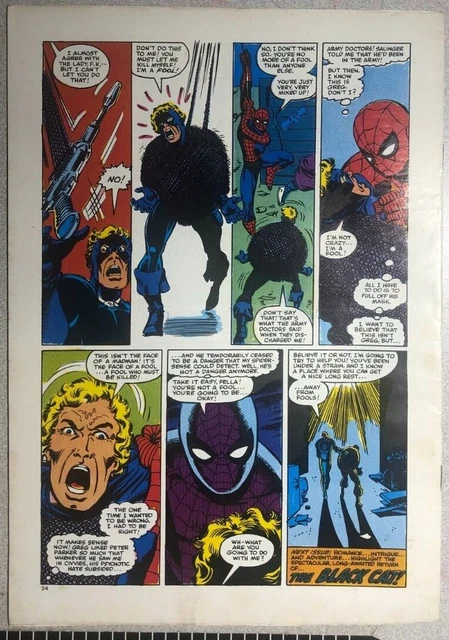 SUPER SPIDER-MAN FUMETTO TV #473 (1982) Marvel Comics UK Foolkiller In ...