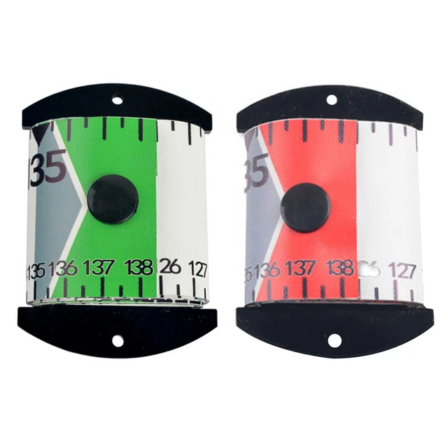 PVC ACCURATE FISH Measuring Ruler Measurement Tape Gauge for Carp ...