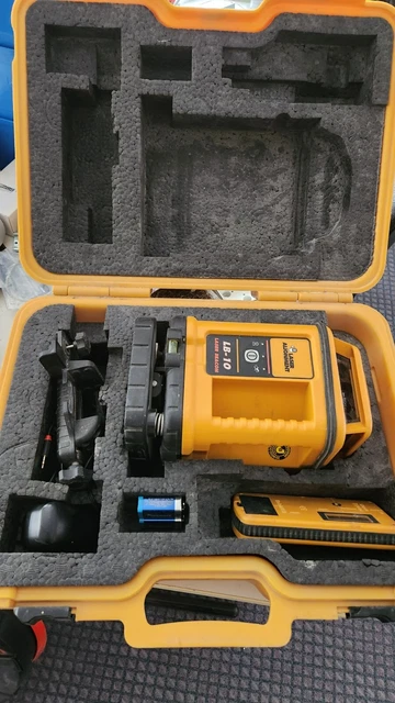 LASER ALIGNMENT LB-10 Laser Beacon Rod-Eye 8 Niveliergerät EUR 99,00 ...