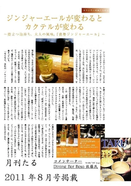 NOSE SHUZO GINGER Ale 250ml x24 Bottles Japanese Craft Soda Refreshing ...