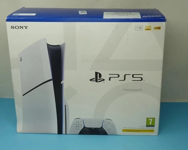 SONY PLAYSTATION 5 Slim (PS5 Slim) - 1TB - Disc Edition Console - Open ...