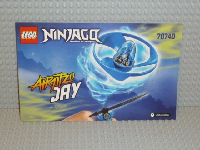 LEGO® NINJAGO BUILDING Instructions 70740 Airjitzu Jay Flyer ...