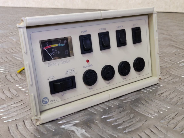 ZIG CPX -21 Caravan distribution control panel - caravan / campervan ...