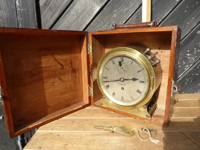 WW2 MERCER TIDING Clock -From Test Tank of Dambusters Bouncing Bomb ...