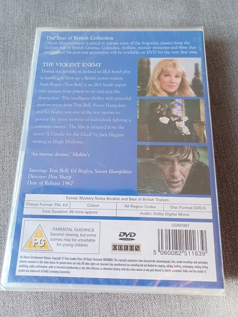 VIOLENT ENEMY [1968] [DVD], Very Good, Ed Begley, Susan Hampshire, New ...