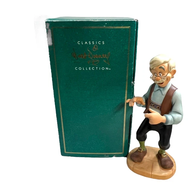 WALT DISNEY CLASSIC Collection WDCC Pinocchio Geppetto Good-Bye Son ...