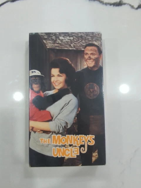 WALT DISNEY THE Monkeys Uncle VHS Movie Video Funicello Tommy Kirk NEW ...