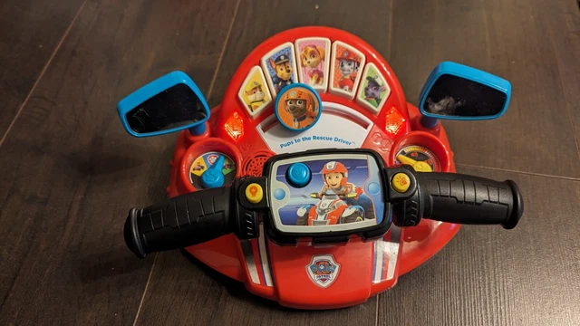 VTECH PAW PATROL Pups To The Rescue Learning Driver Toy Musical Light ...