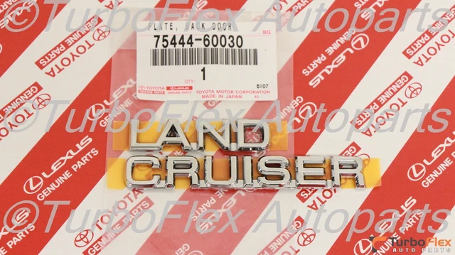 TOYOTA JDM LAND Cruiser Prado 2002-2008 Back Door Emblem 75444-60030 £ ...
