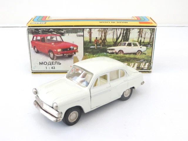 1:43 MOSKVITCH 403 A7 Ussr Cccp Novoexport Volga Lada Vaz Gaz Zil Zis ...