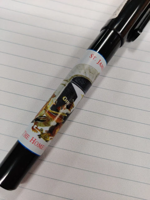 GUINNESS FOUNTAIN PEN "st james gate" Guinness + 1 ink cart £2.00 ...