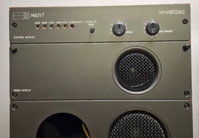 WHARFEDALE MACH 7 Speakers £299.99 - PicClick UK