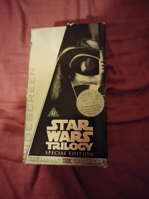STAR WARS TRILOGY Widescreen Special Edition VHS Boxset 1997 £13.00 - PicClick UK