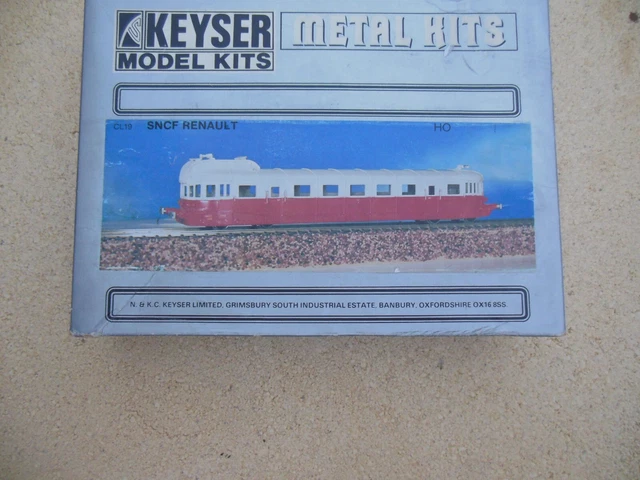 KEYSER JOUEF KIT Autorail Renault Vh Iroquois Complet + Boite Ech Ho ...