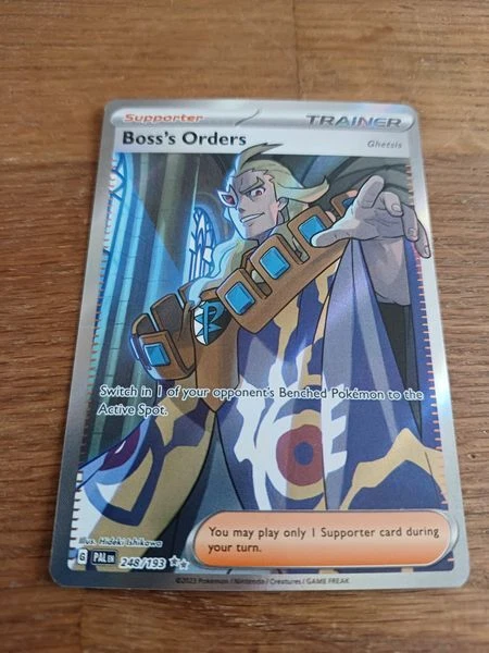 BEFEHL VOM BOSS Bosss Orders 248/193 Entwicklungen in Paldea EN NM ...