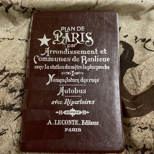 PLAN DE PARIS ,A. Leconte Editeur Guide Maps EUR 6,00 - PicClick DE