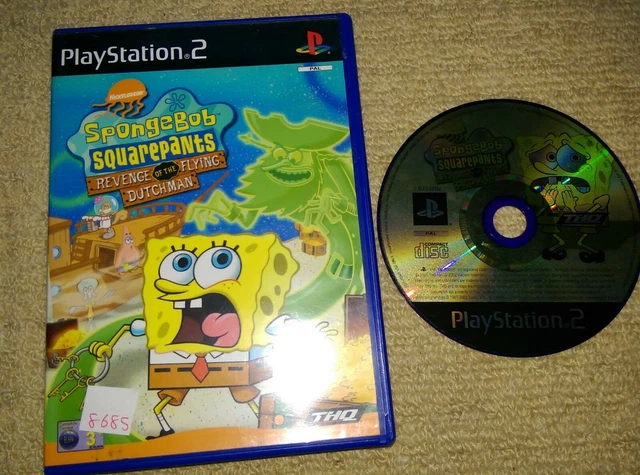 SPONGEBOB SQUAREPANTS : Revenge of the Flying Dutchman - Rare Sony PS2 ...