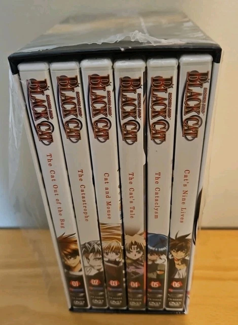 BLACK CAT COMPLETE Box Set Anime Dvd Shonen Jump Like New Still With ...
