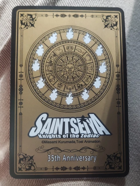CARTE SAINT SEIYA Oden-ya N°92 Rare 35th Anniversary Toei Animation EUR ...