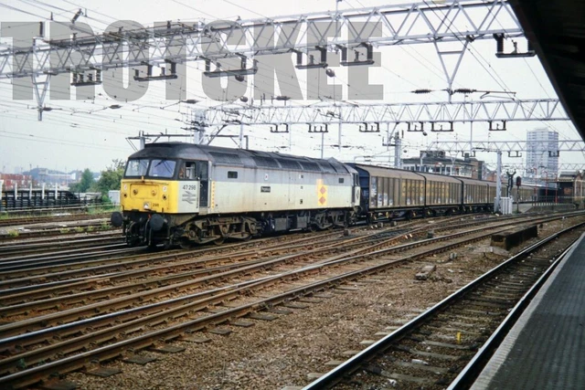 35MM SLIDE BR British Railways Diesel Loco Class 47 47298 1993 Stratford Orig £4.98 - PicClick UK