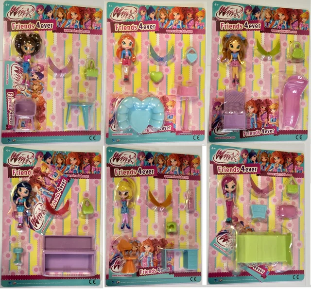 WINX CLUB FRIENDS 4 Ever Mini Bambola con Mobiletti a Scelta EUR 7,00 ...