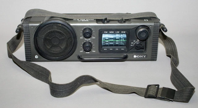 RÉCEPTEUR RADIO PORTABLE Sony ICF-6000L FM/AM Radio 4 bandes ...