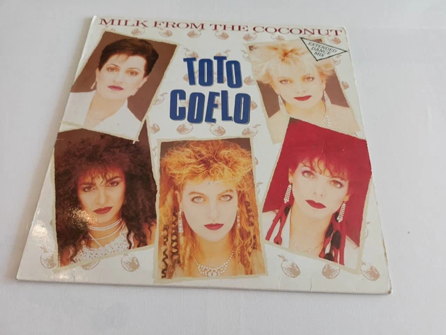 VINYLE MAXI 45T TOTO COELO---Milk From The Coconut---ELECTRO DISOC 1983 ...