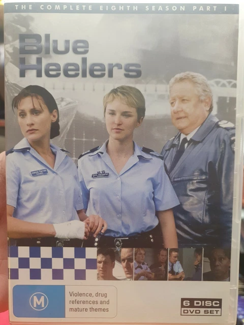 BLUE HEELERS COMPLETE Eighth Season Part 1 Dvd Australian Cop Tv Series ...