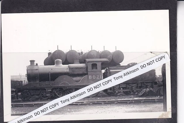 LNER - EX Great Eastern - D13 Class 4-4-0 No. 8021 - Vintage Image ...
