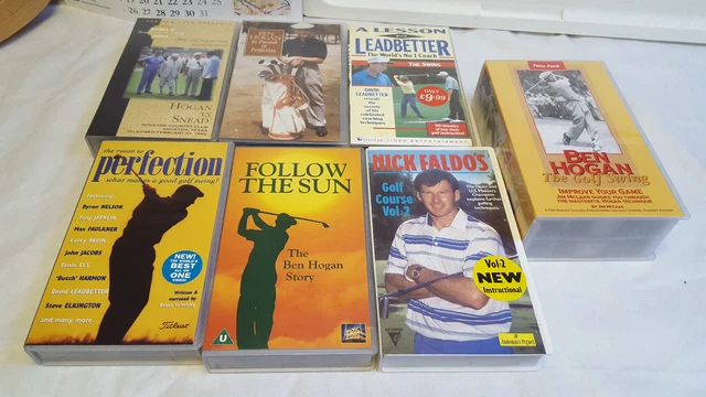 THE VERY BEST Golf VHS Tape used untested £23.99 - PicClick UK