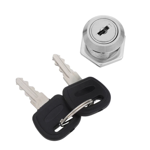 1 SET FLAT Lock And Key for Gumballs Machine, Secure Metal Lock For ...