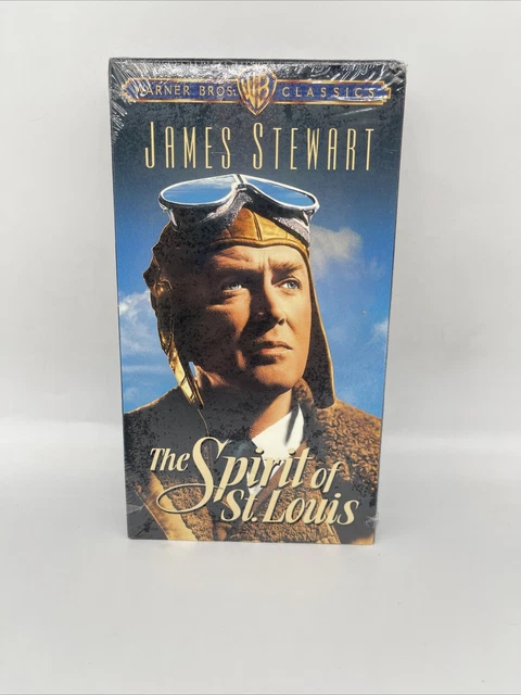 SPIRIT OF ST Louis VHS Video Tape Nw James Stewart Murray Hamilton SE ...