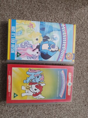MY LITTLE PONY Rare VHS Video Tape Children’s Kids Vintage V9200 1988 ...