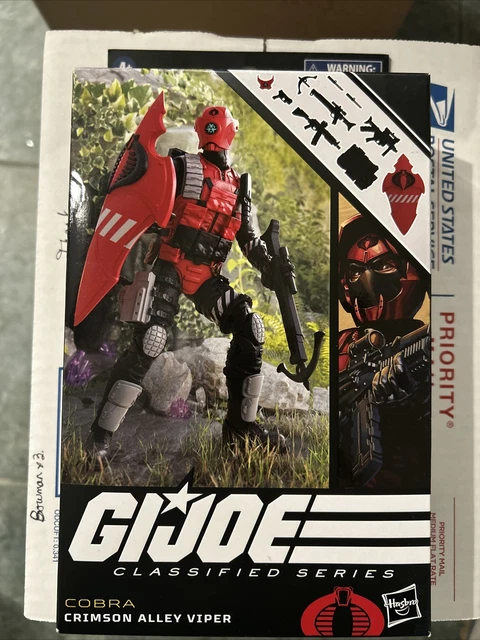 GI JOE CLASSIFIED Series Cobra Crimson Alley Viper Walmart exclusif ...