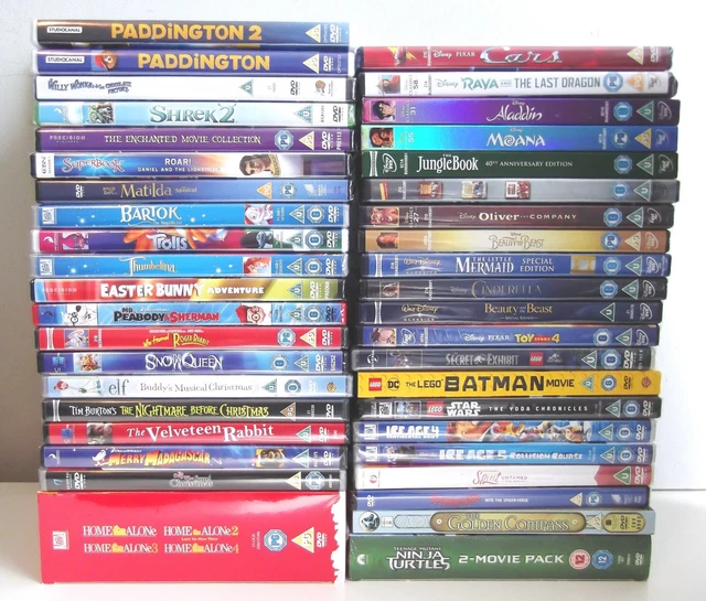 DVD JOB LOT (Sealed) Children & Family Movies. 41 DVDs (50+ Movies) £30 ...