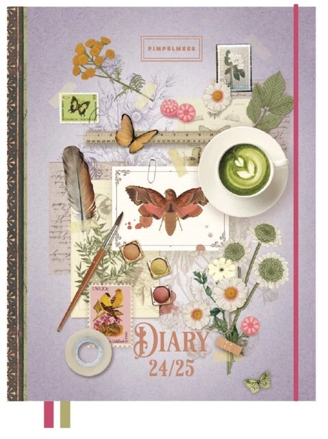 PIMPELMEES 2024/25 DIARY 18 Month Planner Week Blue Tit Diary Lite ...