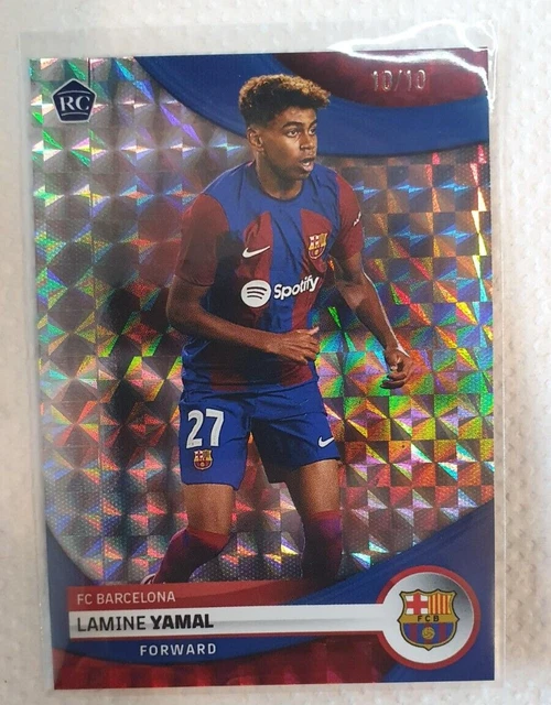 2024 TOPPS FC Barcelona Set Squadre LAMINE YAMAL Parallelo RC Rookie 10/10 EUR 575,00 - PicClick IT