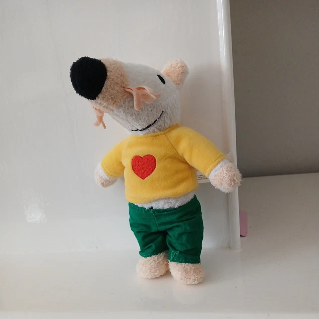 MAISY MOUSE 2007 Small Plush Soft Toy Lucy Cousins 12cm with shorts and ...