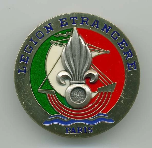 INSIGNE LEGION CTLE du 1° RE type 1 en TBE EUR 19,90 - PicClick FR
