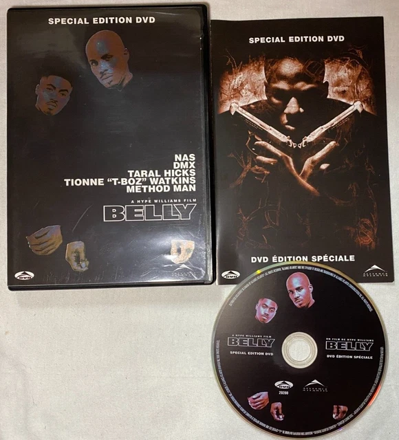 BELLY DVD 1998 Crime Drama Nas DMX Bilingual ENG/FR/SPN Like New ...