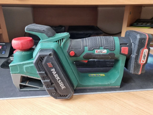 PARKSIDE CORDLESS 12V Planer PHA 12 B2 with 4AH Battery £37.00 ...