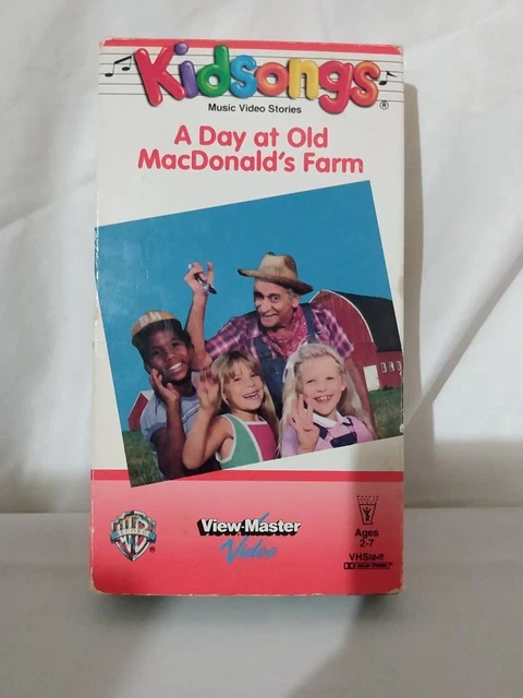 KIDSONGS A DAY At Old MacDonald's Farm Music Video Stories VHS WB View ...