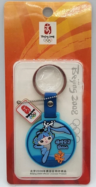 2008 OLYMPIC GAMES Beijing Original Keychain The Official Mascot New in ...