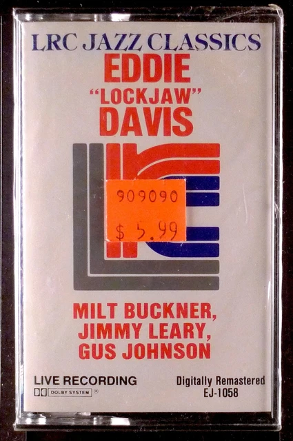 EDDIE &LOCKJAW& DAVIS - Live CASSETTE LRC JAZZ CLASSICS SEALED OOP $24.53 - PicClick CA